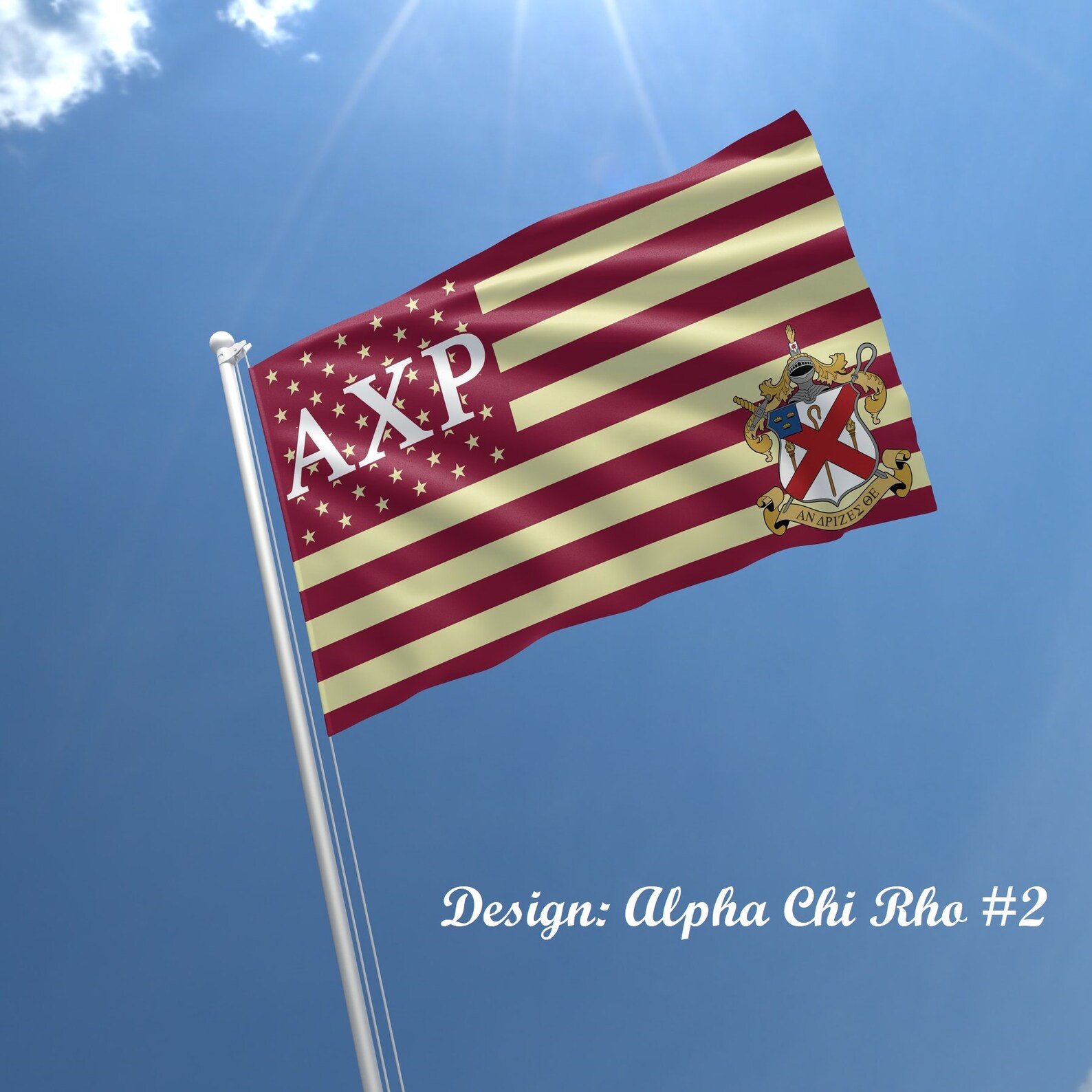 Alpha Chi Rho Flag Banner Officially Licensed Product - Etsy