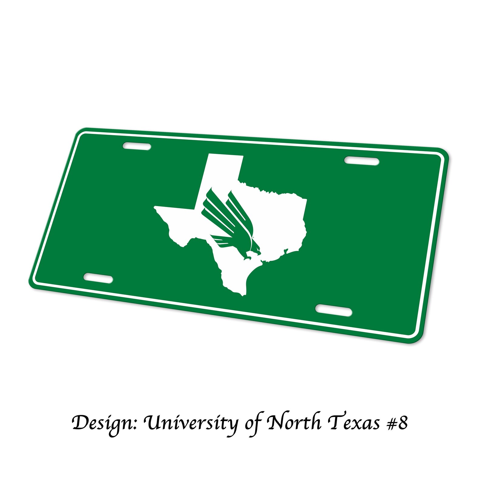 University of North Texas Decorative Aluminum License Plate - Etsy