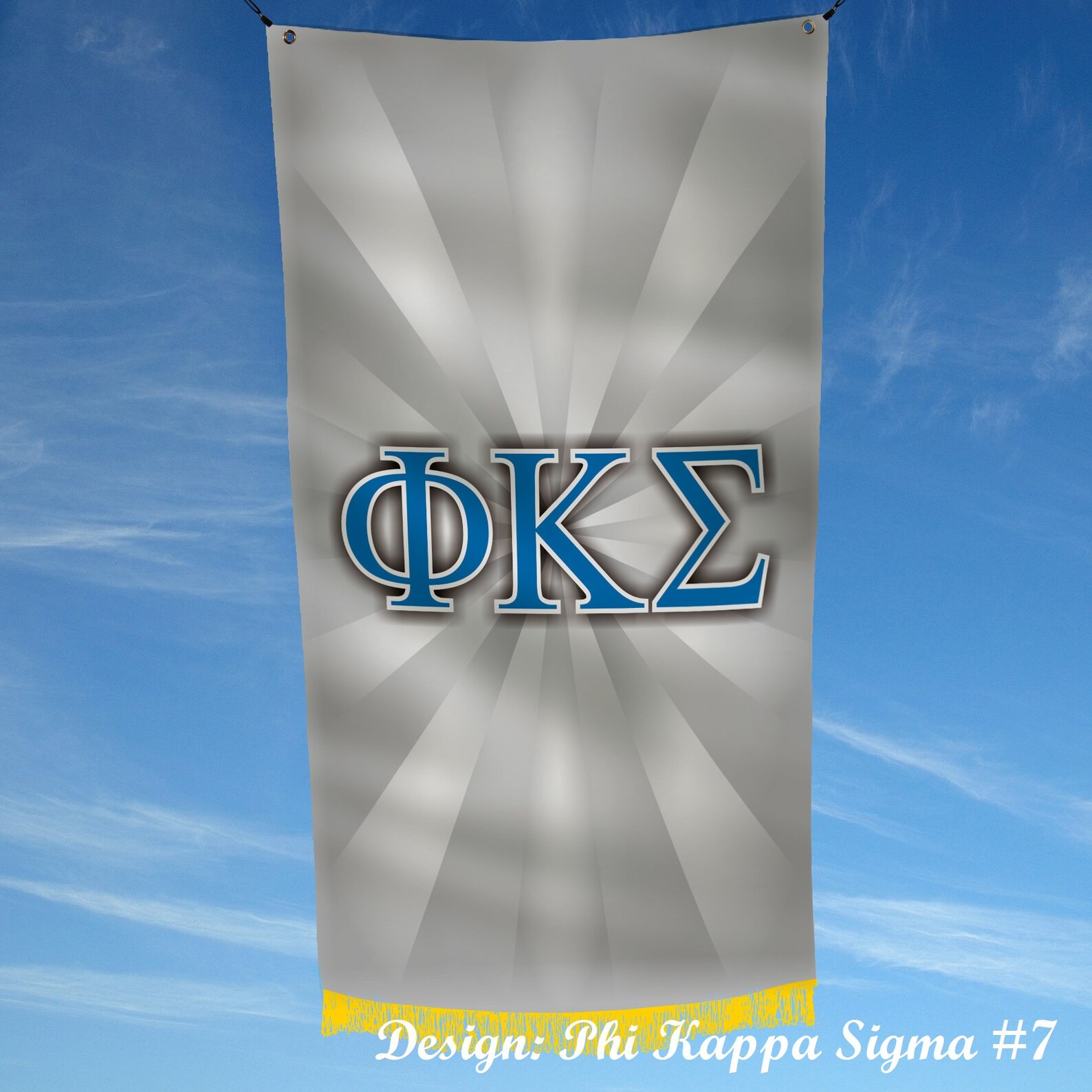 Phi Kappa Sigma Officially Licensed Flag Banner - Etsy