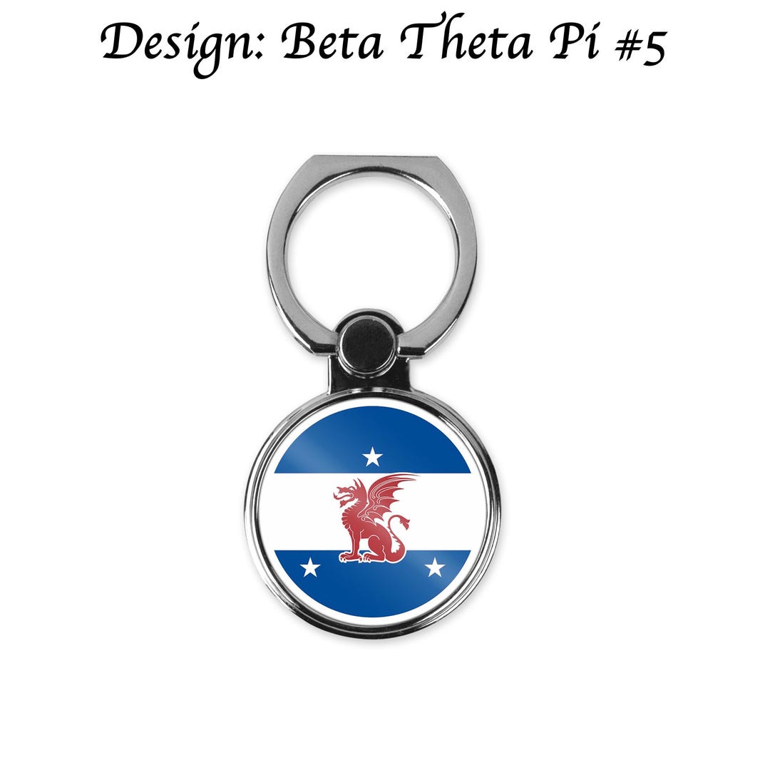 Beta Theta Pi Ring Stand Phone Holder (round) - Etsy