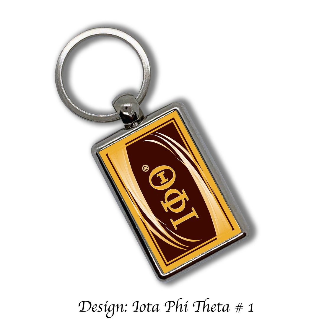 Iota Phi Theta Key Chain Metallic - Etsy