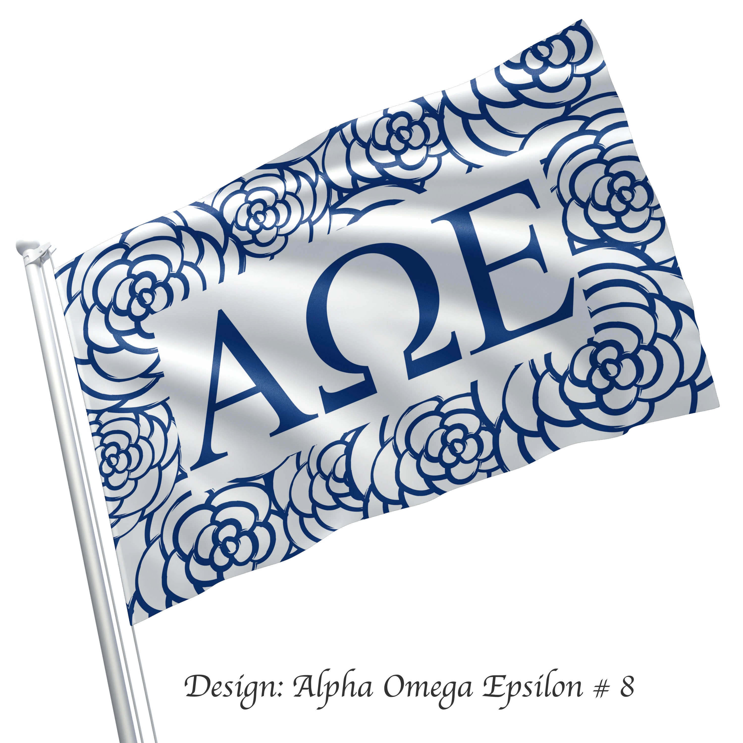 Alpha Omega Epsilon Flag Banner Officially Licensed Product - Etsy