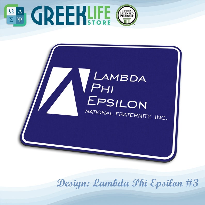 Lambda Phi Epsilon Mouse Pad - Etsy