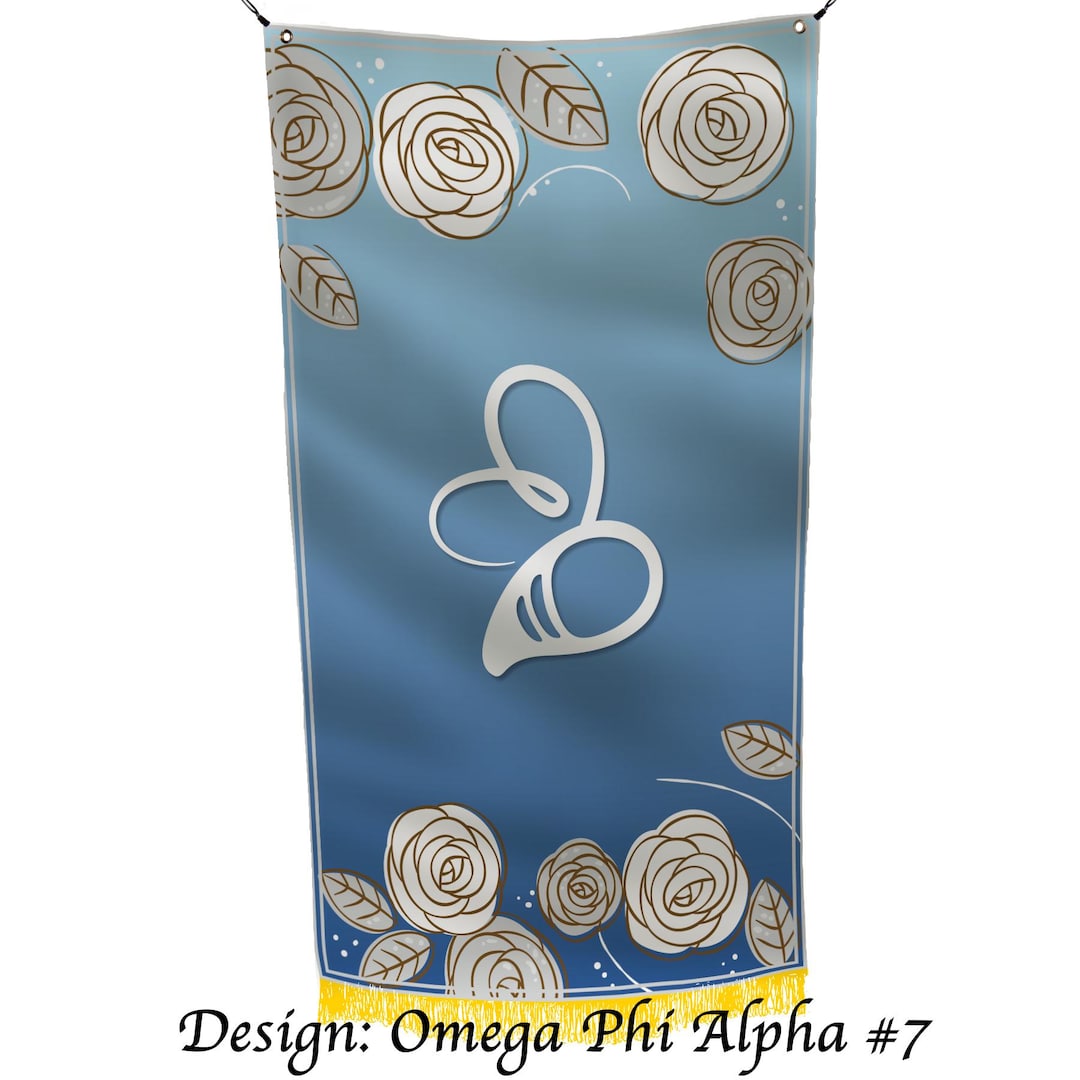 Omega Phi Alpha Officially Licensed Flag Banner - Etsy