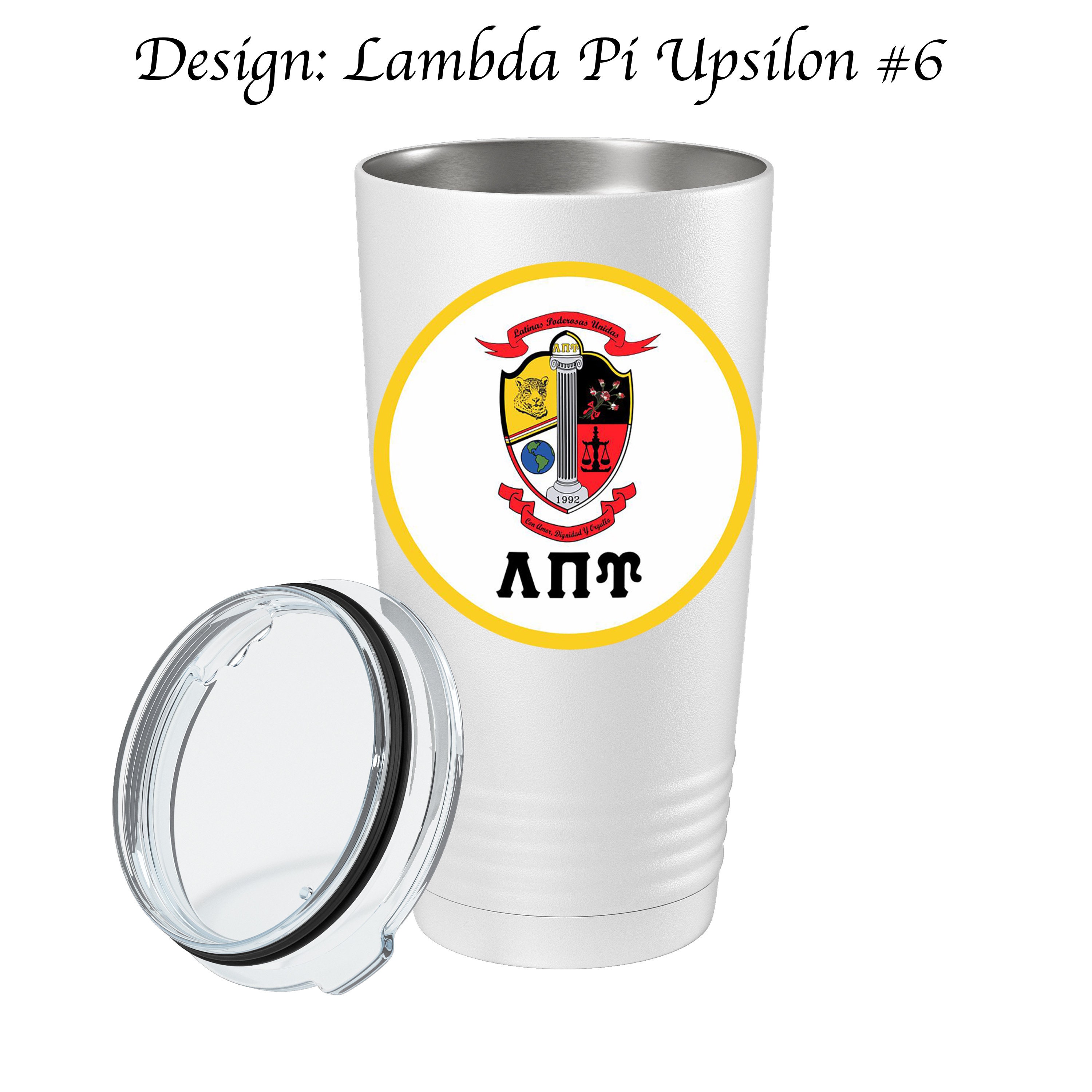 Lambda Pi Upsilon Stainless Steel Tumbler 20oz Ringed Base - Etsy