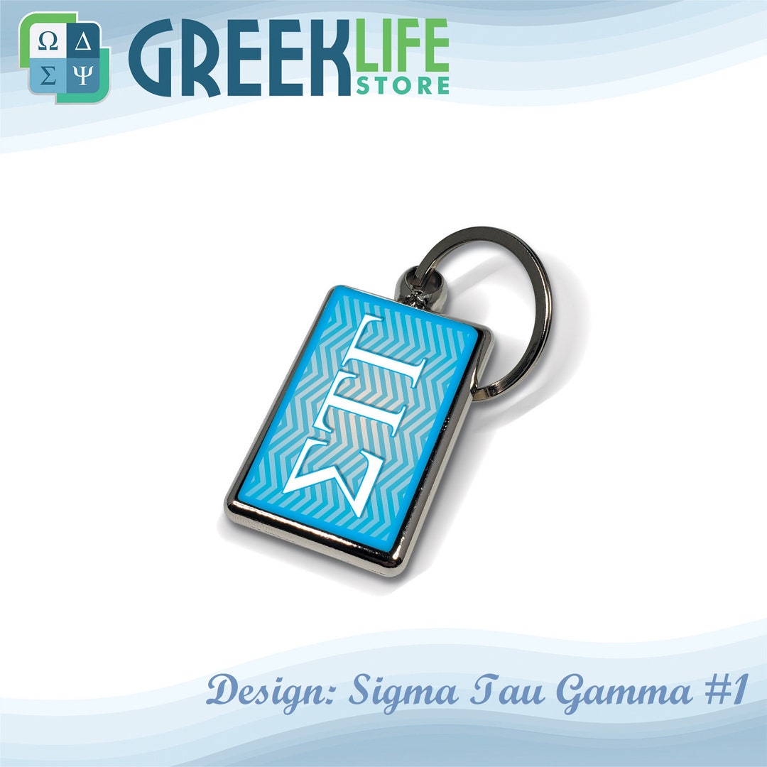 Sigma Tau Gamma Key Chain Metallic - Etsy