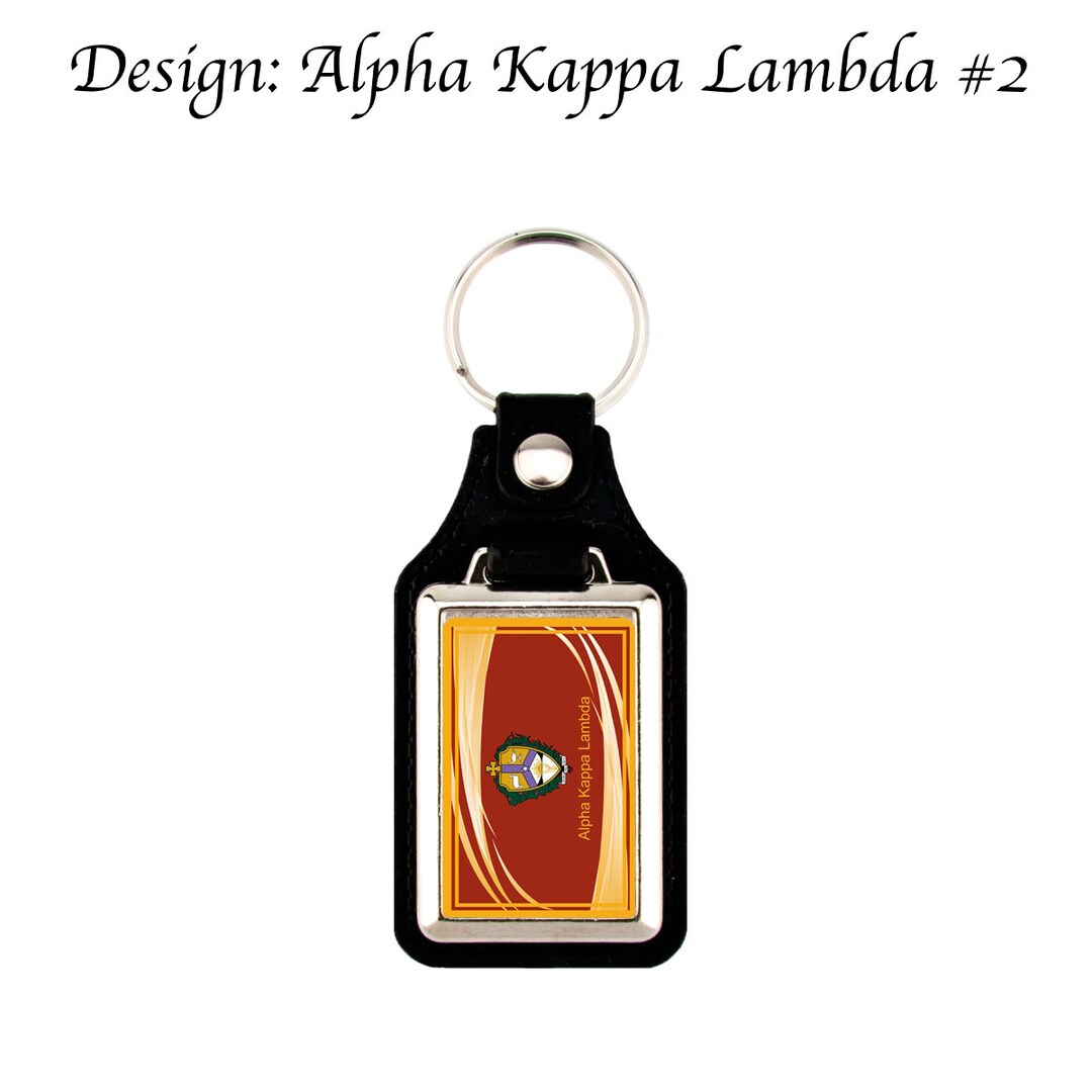 Alpha Kappa Lambda Keychain Key Chain Keyring - Etsy
