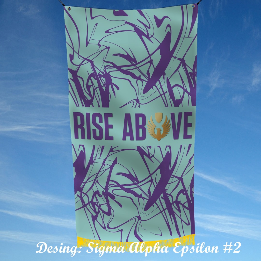 Sigma Alpha Epsilon Officially Licensed Flag Banner - Etsy