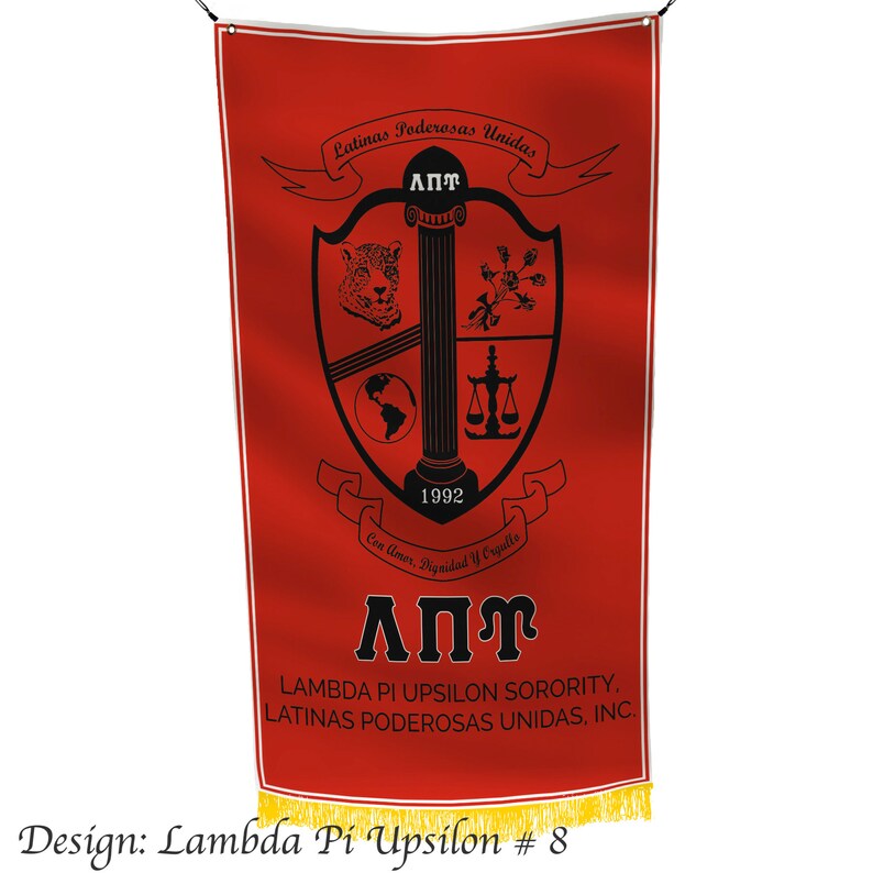 Lambda Pi Upsilon Sorority Officially Licensed Flag Banner - Etsy