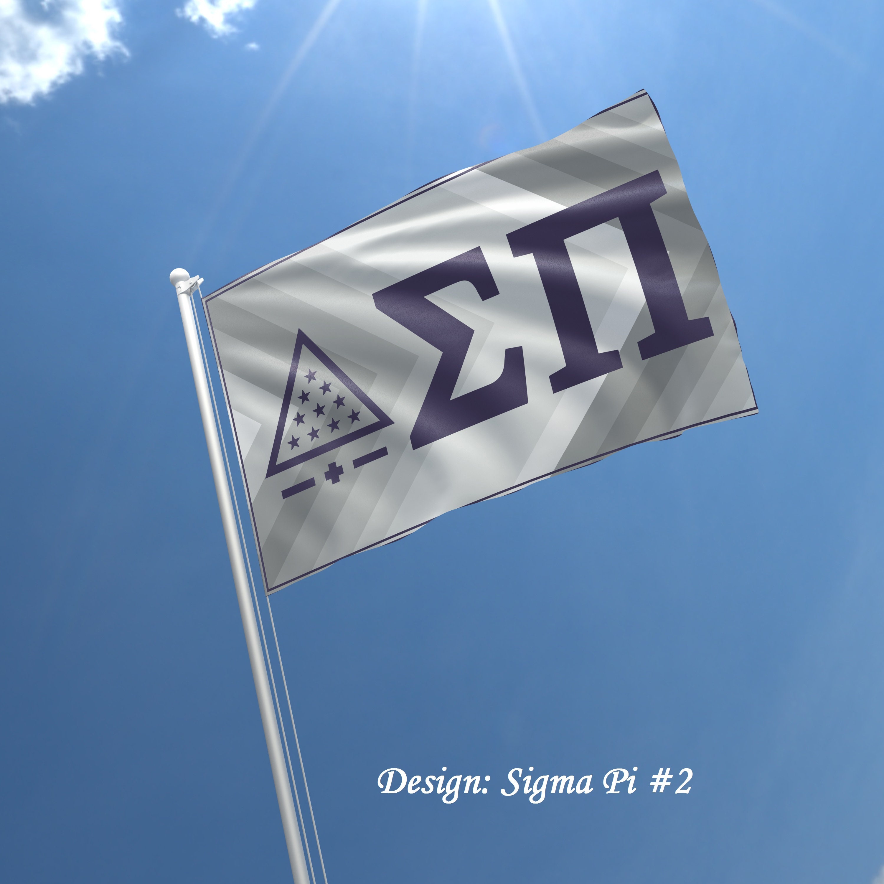 Sigma Pi Officially Licensed Flag Banner - Etsy