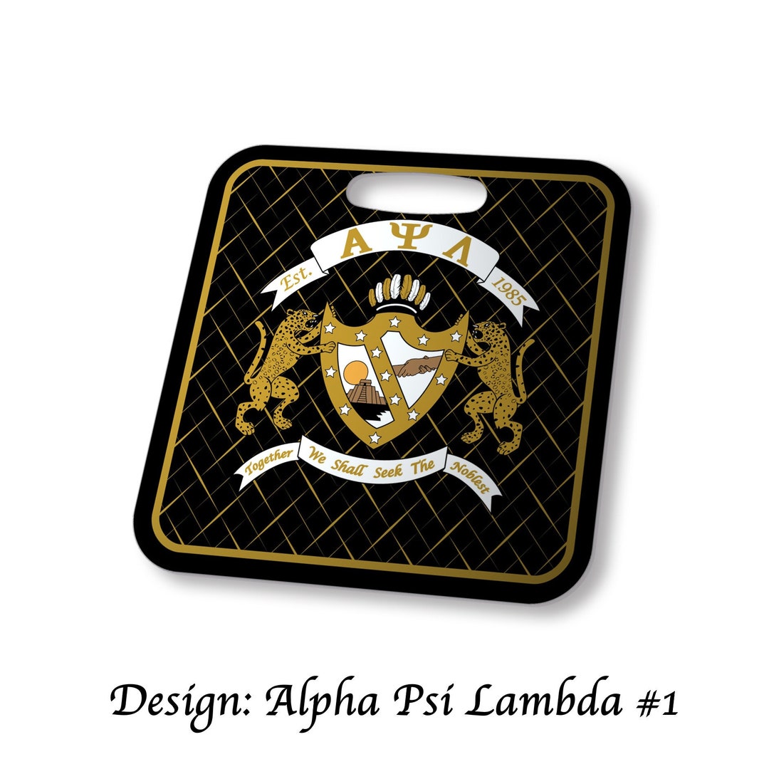 Alpha Psi Lambda Aluminum Bag Tag - Etsy
