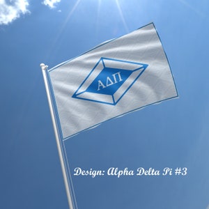 Alpha Delta Pi Officially Licensed Flag Banner - Etsy
