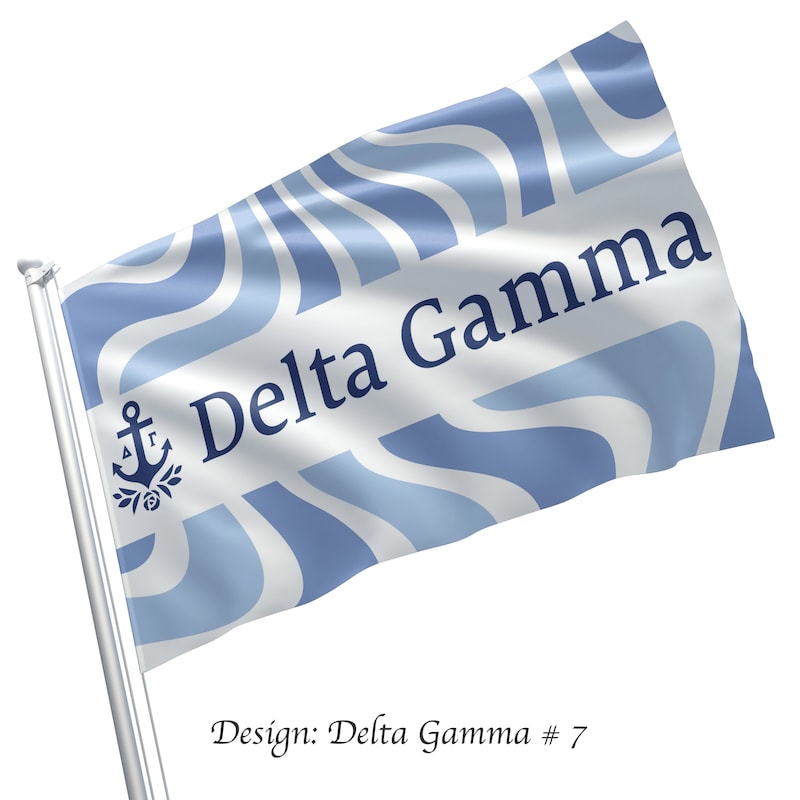 Delta Gamma Flag - Etsy