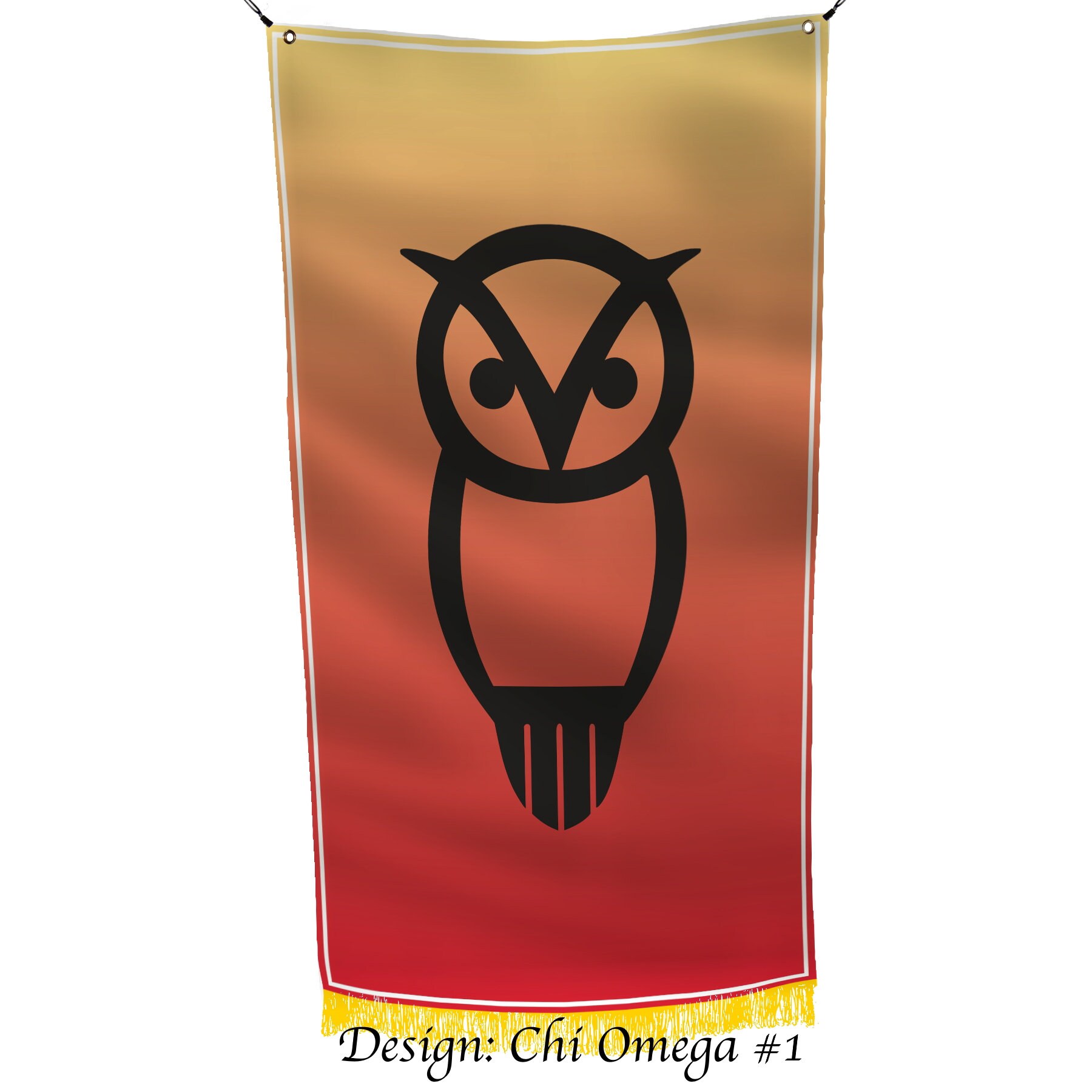 Chi Omega Officially Licensed Flag Banner - Etsy