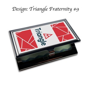 Triangle Business Card Holder - Etsy