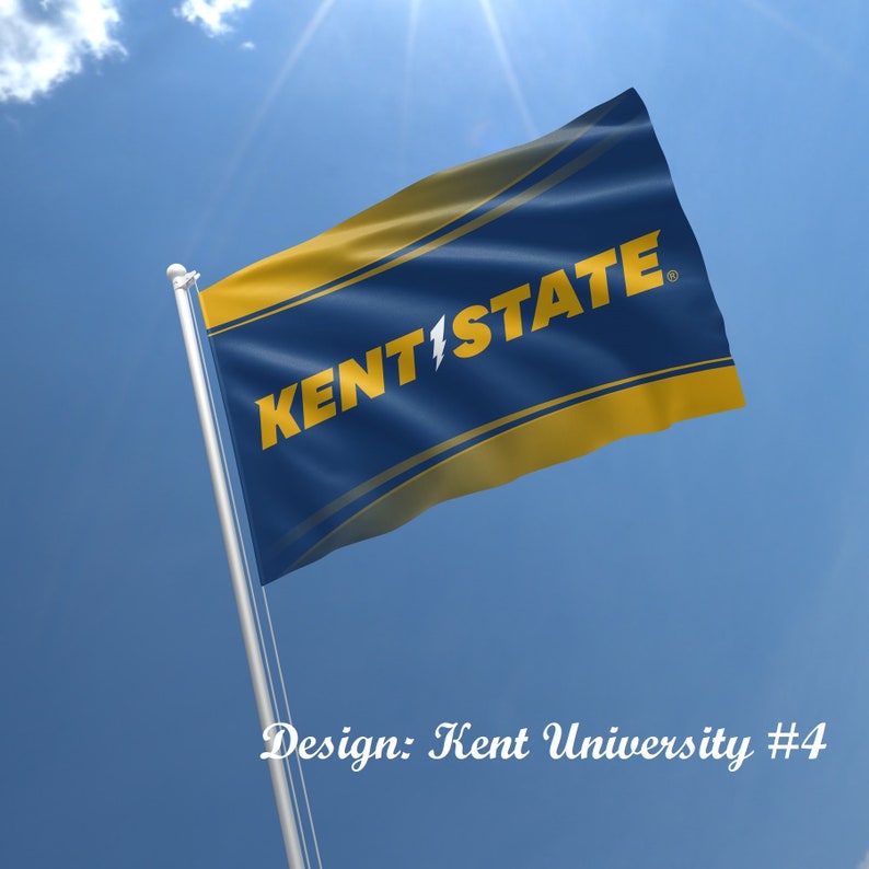 Kent State University Officially Licensed Flag Banner - Etsy