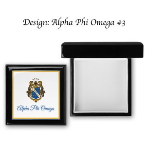 Alpha Phi Omega Wooden Keepsake Box - Etsy