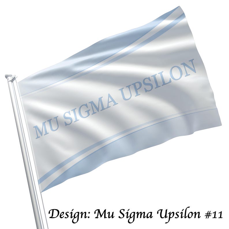 Mu Sigma Upsilon Officially Licensed Flag Banner - Etsy