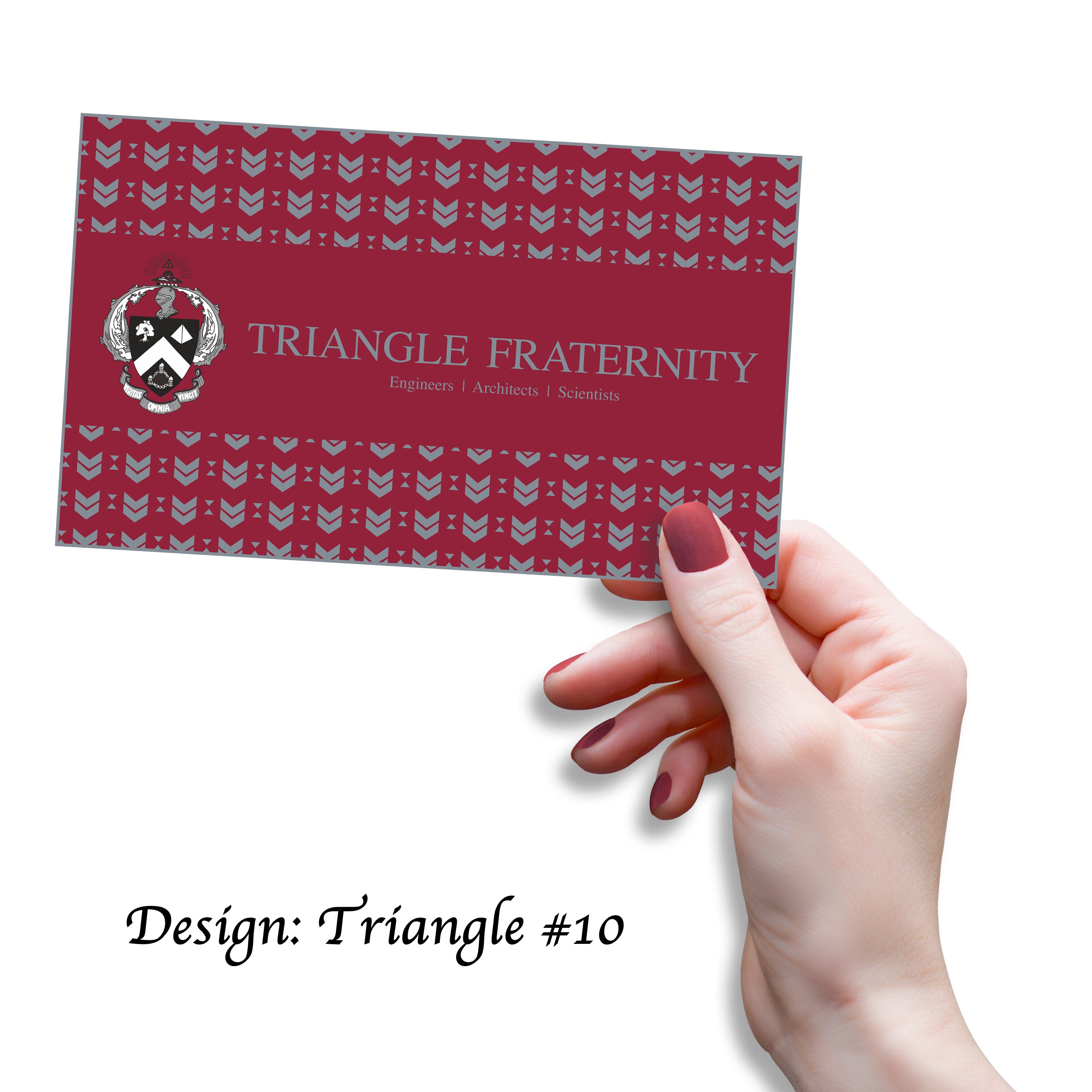 Triangle Fraternity Decal Sticker - Etsy