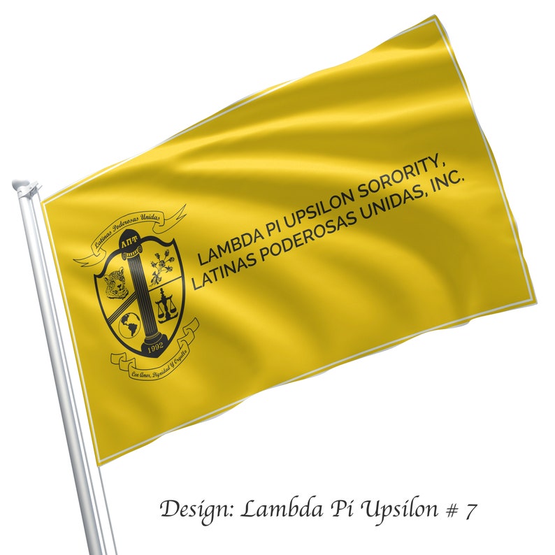 Lambda Pi Upsilon Sorority Officially Licensed Flag Banner - Etsy