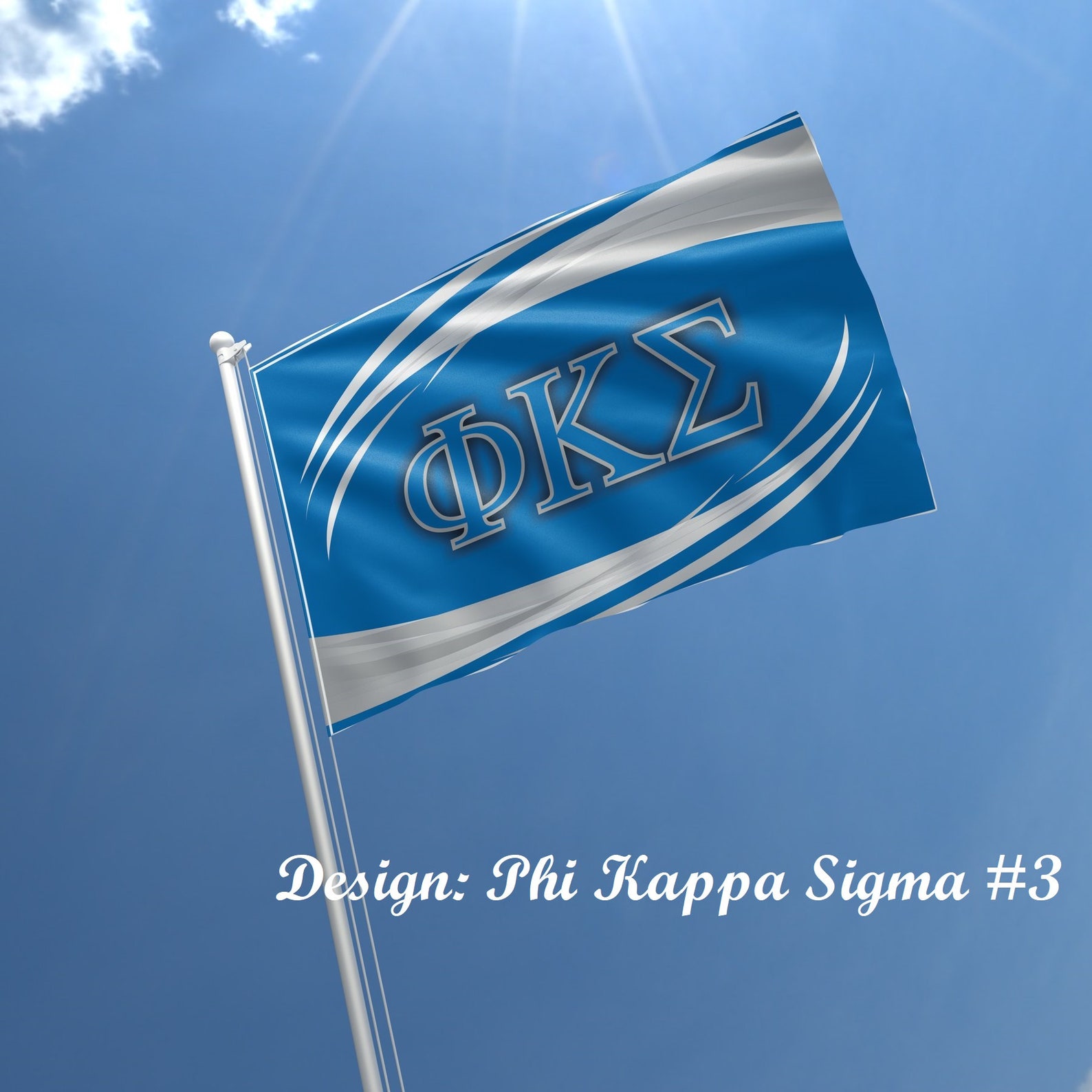 Phi Kappa Sigma Officially Licensed Flag Banner - Etsy
