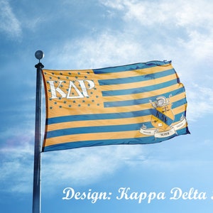 Kappa Delta Rho Officially Licensed Flag Banner - Etsy