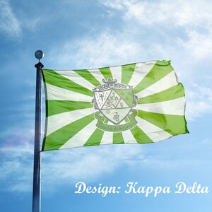 Kappa Delta Officially Licensed Flag Banner | Etsy