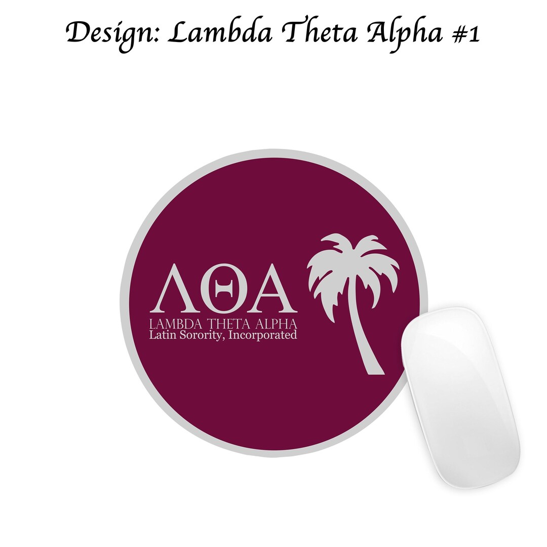 Lambda Theta Alpha Mousepad Round - Etsy