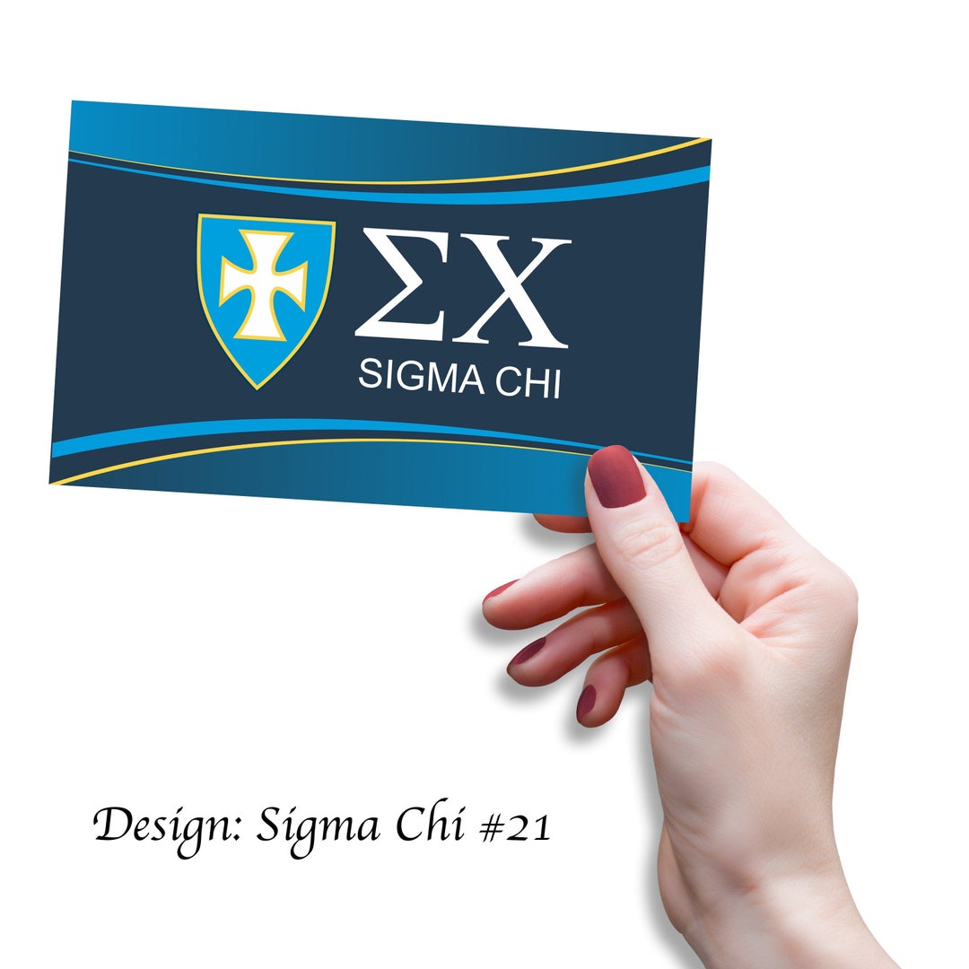 Sigma Chi Decal Sticker - Etsy