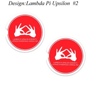Lambda Pi Upsilon Car Cup Holder Coasters Sandstone set of 2 - Etsy