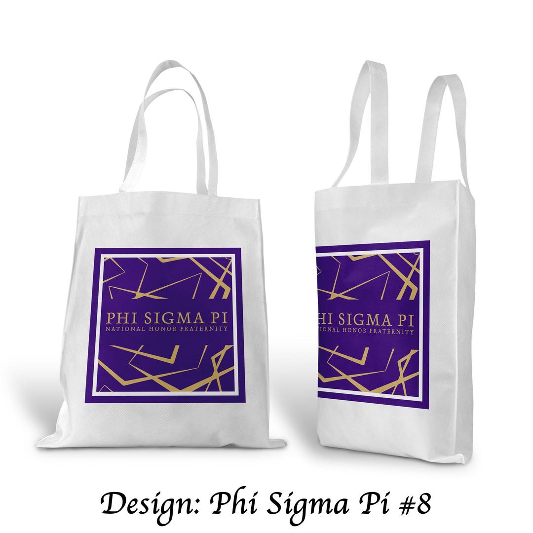 Phi Sigma Pi Canvas Tote Bag - Etsy