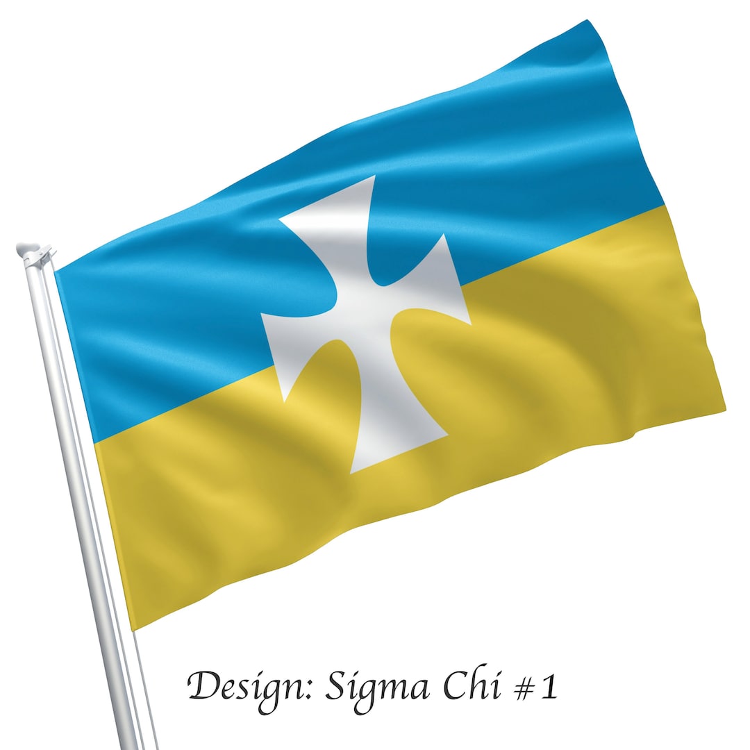 Sigma Chi Officially Licensed Flag Banner - Etsy
