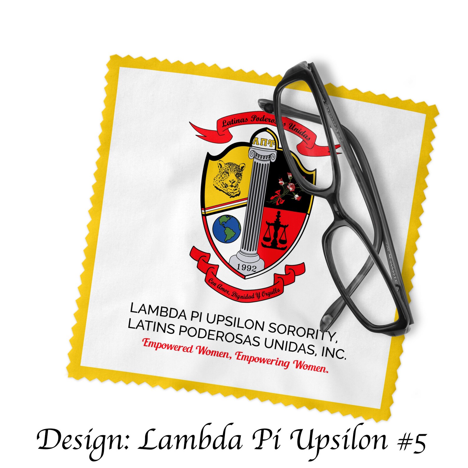 Lambda Pi Upsilon Eyeglass Cleaner & Microfiber Cleaning Cloth - Etsy