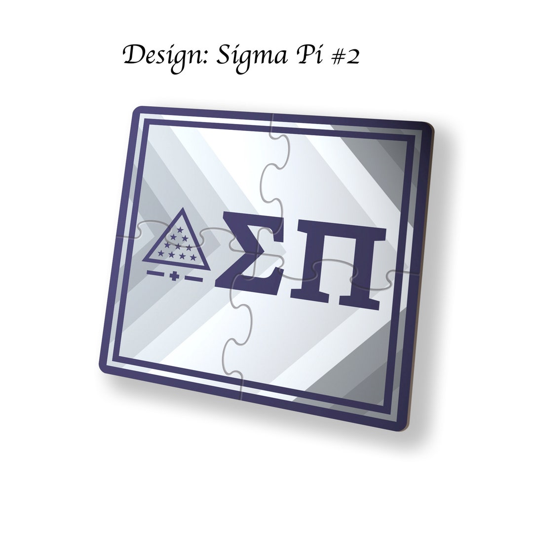 Sigma Pi Beverage Jigsaw Puzzle Coasters Square (set of 4) - Etsy UK