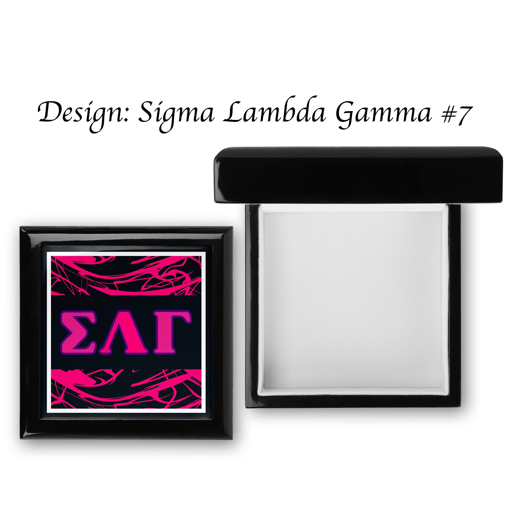 Sigma Lambda Gamma Wooden Keepsake Box - Etsy