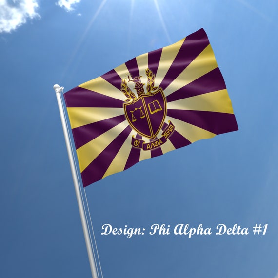 Phi Alpha Delta Officially Licensed Flag Banner | Etsy