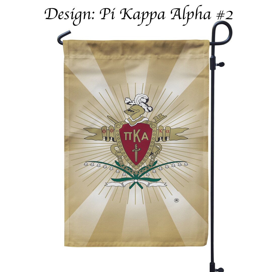 Pi Kappa Alpha Garden Flag Banner - Etsy