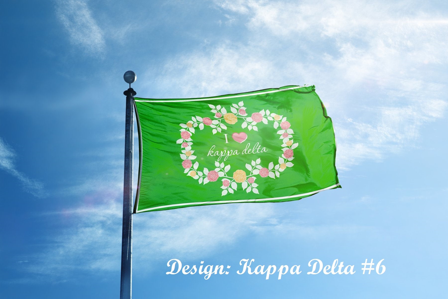 Kappa Delta Officially Licensed Flag Banner - Etsy