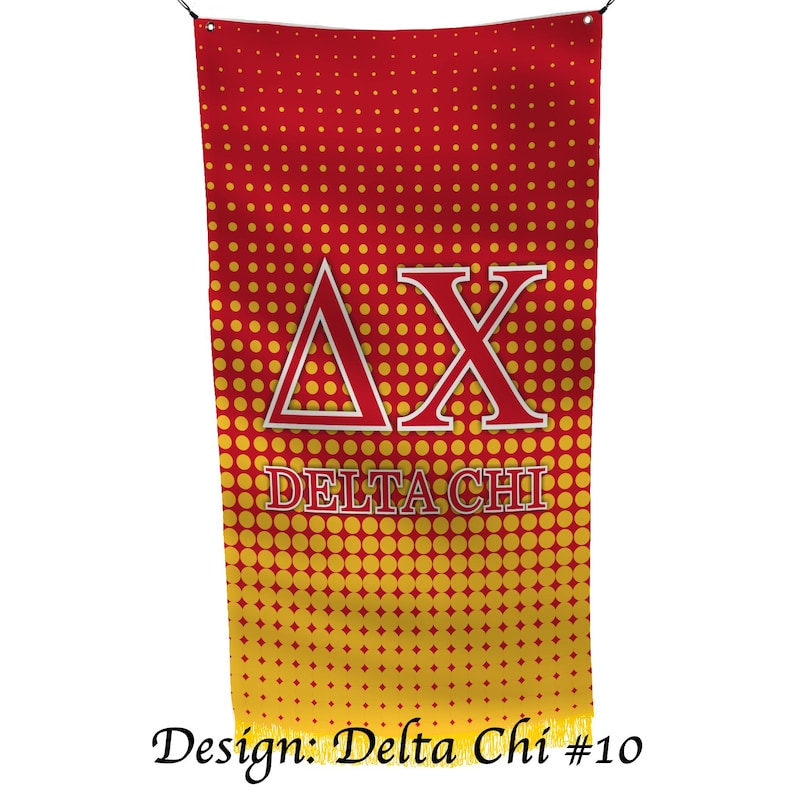 Delta Chi Officially Licensed Flag Banner - Etsy