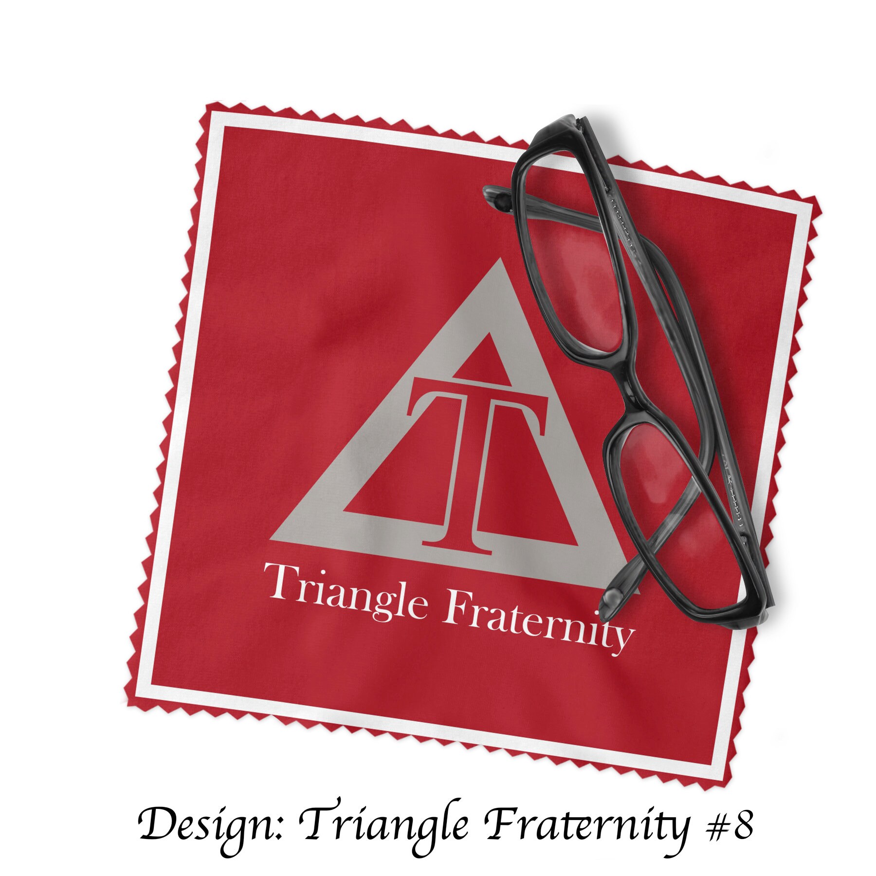 Triangle Fraternity Eyeglass Cleaner & Microfiber Cleaning - Etsy