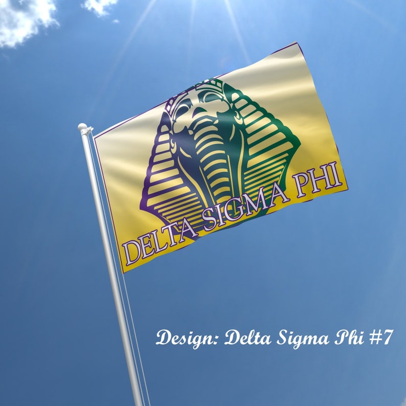Delta Sigma Phi Officially Licensed Flag Banner - Etsy