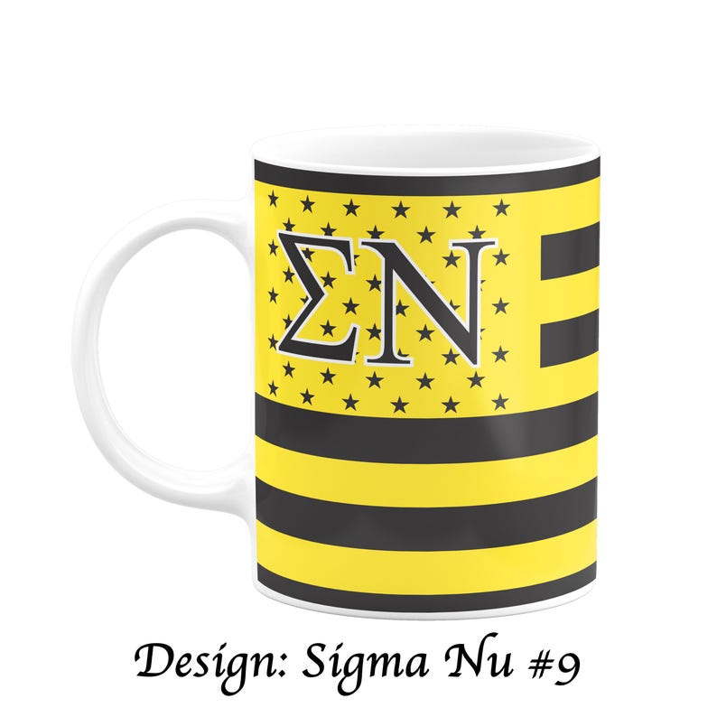 Sigma Nu Coffee Mug 11 OZ - Etsy