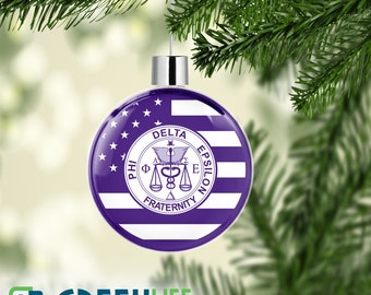 Flat Round Ornament - Etsy