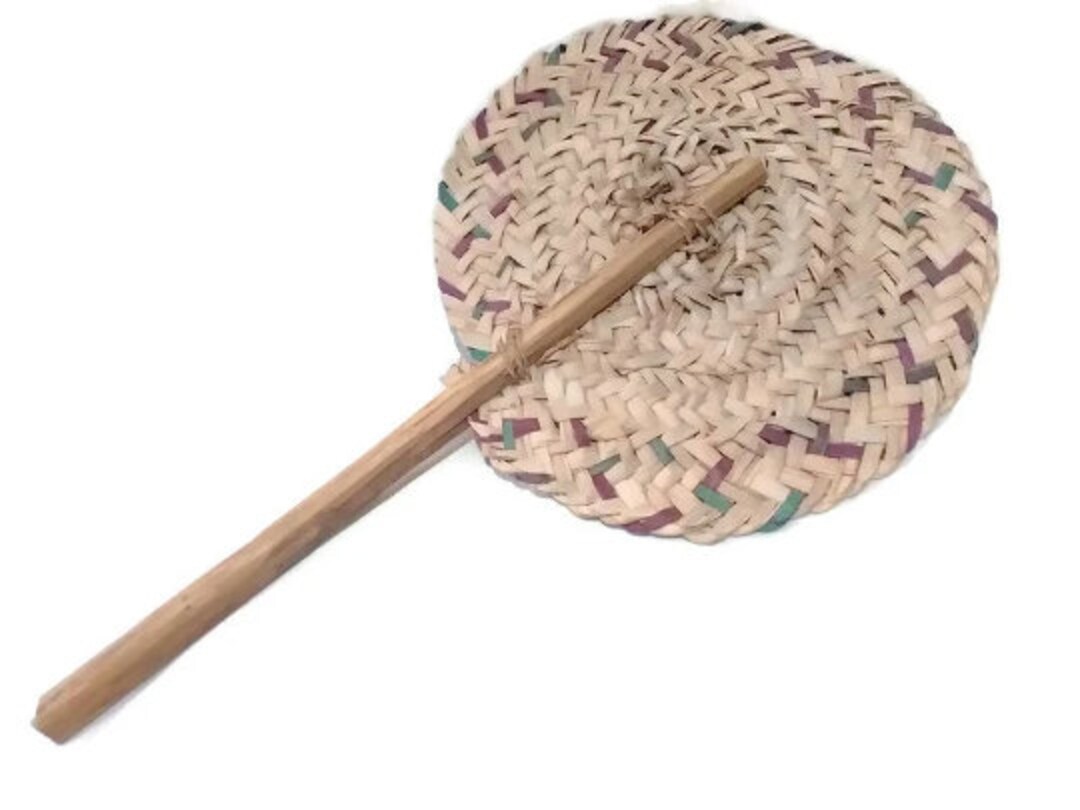 Set of 10 Straw Fans Beach Fan Summer Wedding Fan African Gift Fan - Etsy
