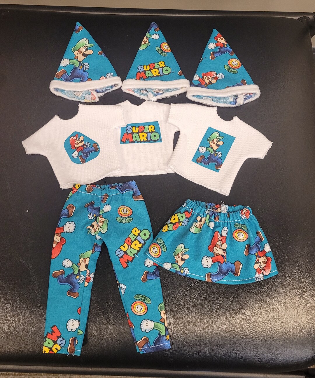 Holiday Christmas Elf Mario Outfit, Christmas Elf, Super Mario Elf ...