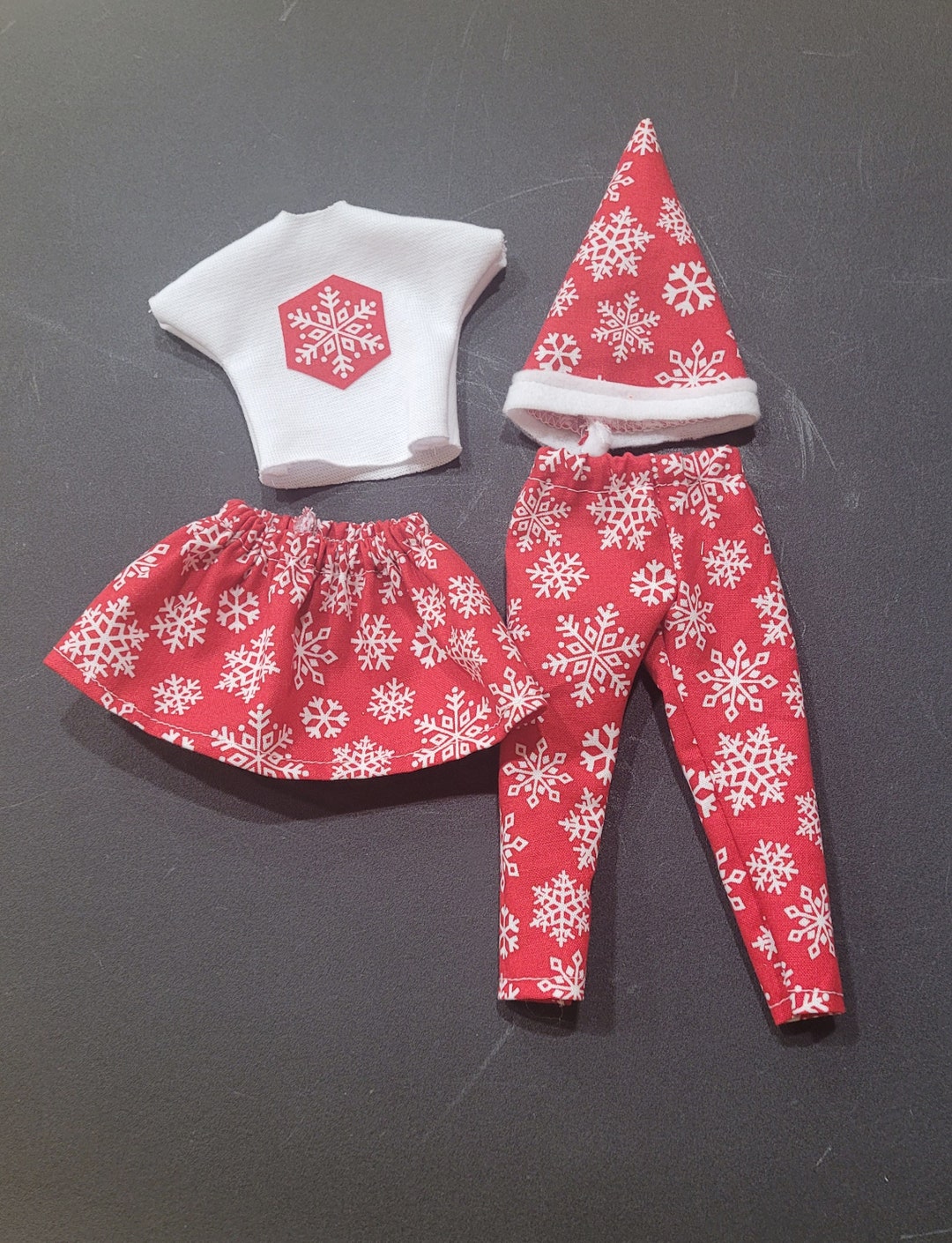 Holiday Elf Snowflake Outfit, Christmas Elf, Elf Clothes, Pants, Skirt ...