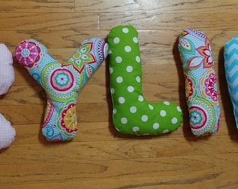 Alphabet Letter Pillow - Etsy