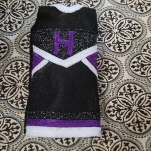 Christmas Elf Cheer Cheerleader Outfit Clothes Pompoms - Etsy