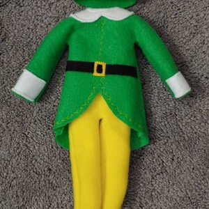 Buddy Elf Outfit Jacket Pants Hat Shoes - Etsy