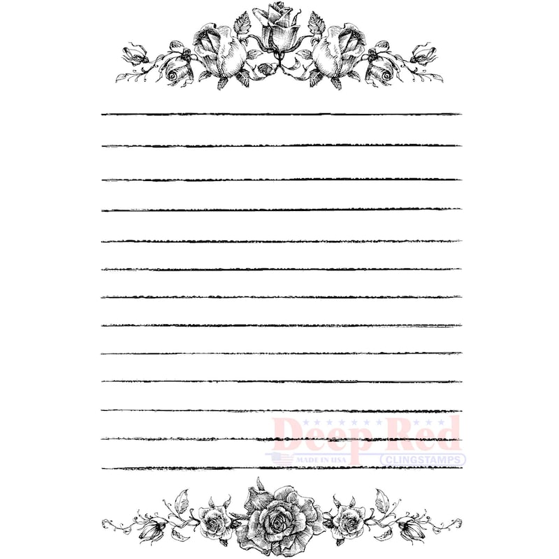 Background Rubber Stamp - Etsy